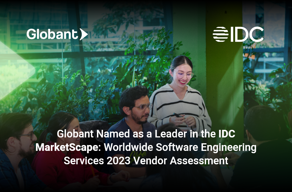 Globant named as a leader in the IDC MarketScape | Globant News